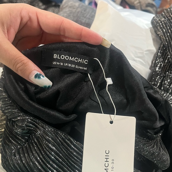 BloomChic | Dresses | Bloomchic Black Sparkle High Low Dress | Poshmark